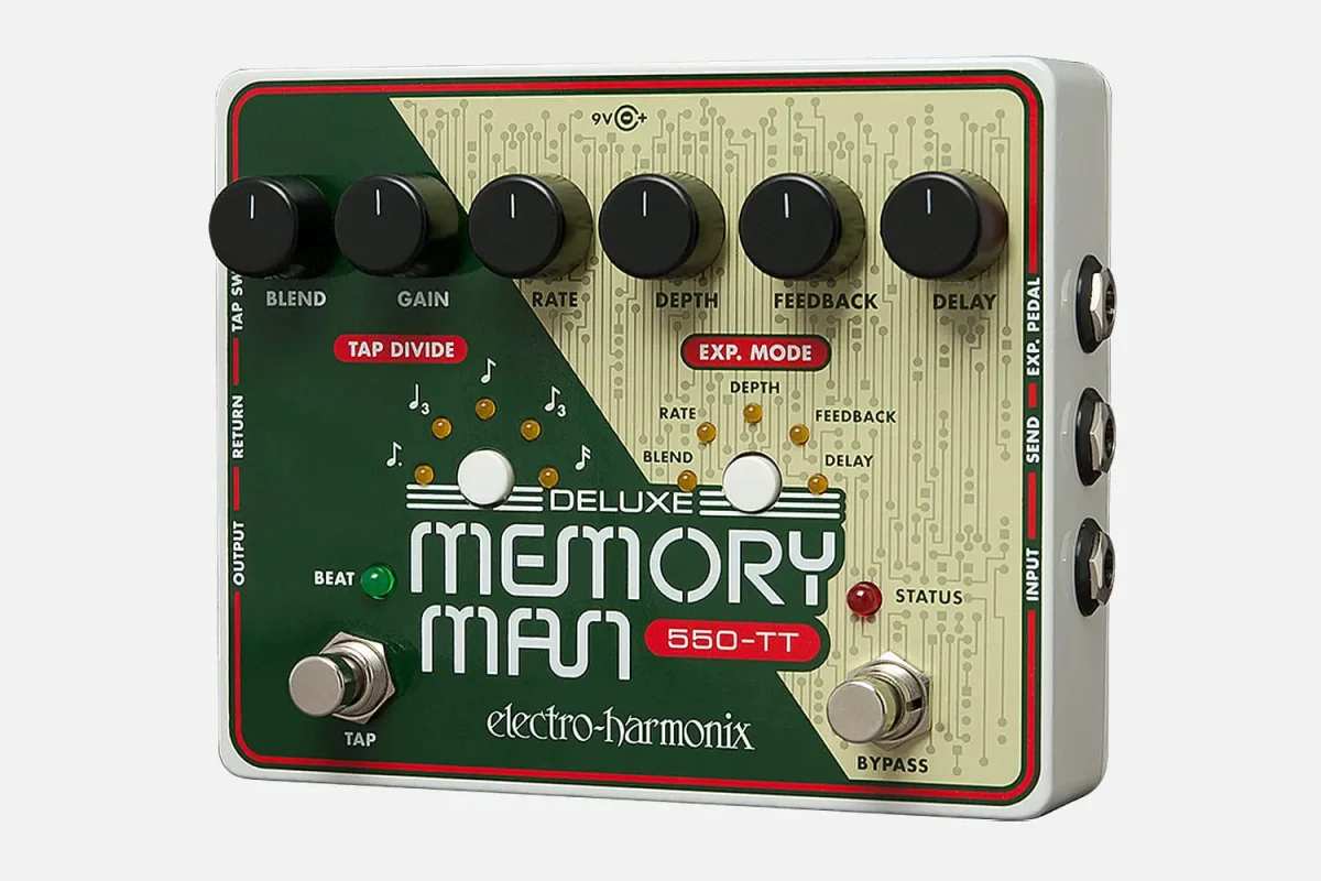 DELUXE MEMORY MAN 550-TT ANALOG DELAY TAP TEMPO - Delay/Echo - Bjørnholt Musik APS